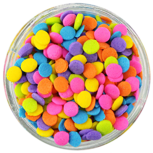 BRIGHT NEON CONFETTI DOT SPRINKLES – Layer Cake Shop Wholesale