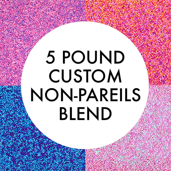 CUSTOM NON-PAREILS BLEND 5 LB – Layer Cake Shop Wholesale